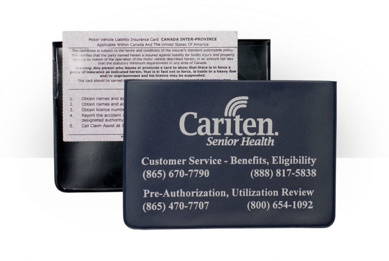 HY0071 Half Size License/Liability Card Holder - Hyline Promo